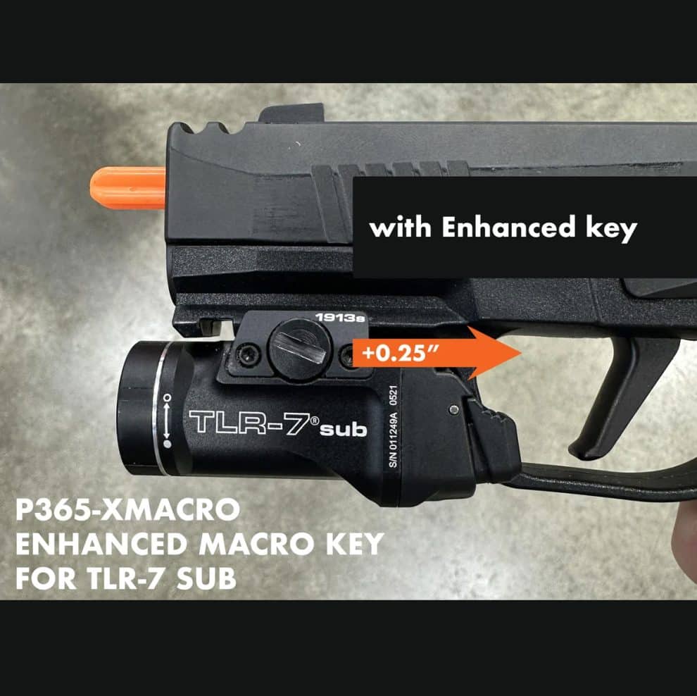 P365 XMACRO/Fuse TLR-7 SUB 1913 Rail Key | Henry Holsters - Win Before ...